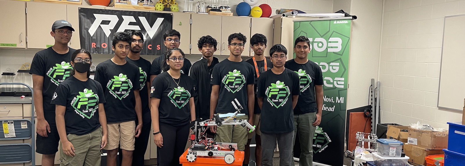 FRC Team 503 - Frog Force 503 Website